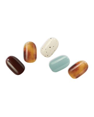 EDGEU ÉDGEU Perfect Gel Nail Wraps - Black Sugar Bon Bon Chocolat | Bloomingdale's