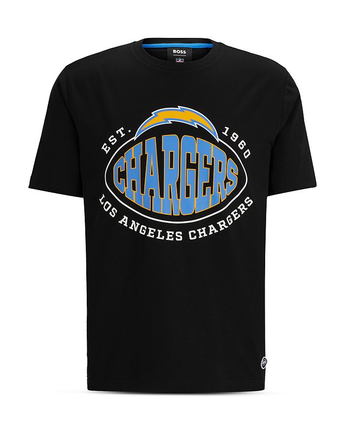 BOSS BOSS NFL Los Angeles Chargers Cotton Blend Graphic Tee ...
