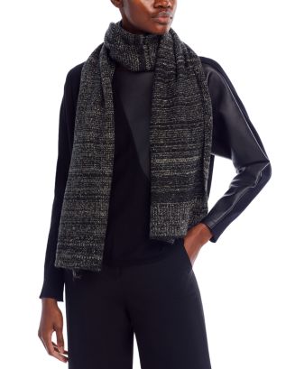 V Fraas Shiny Knit Scarf - Exclusive | Bloomingdale's Jewelry & Accessories