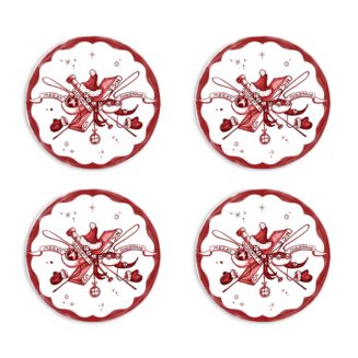 Juliska Winter Frolic Coasters, Set of 4 | Bloomingdale's