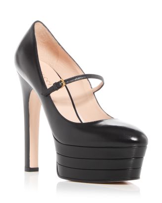 Gucci Women's Platform High Heel Mary Jane Pumps | Bloomingdale's