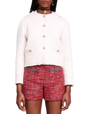 Maje Valexia Cropped Jacket | Bloomingdale's