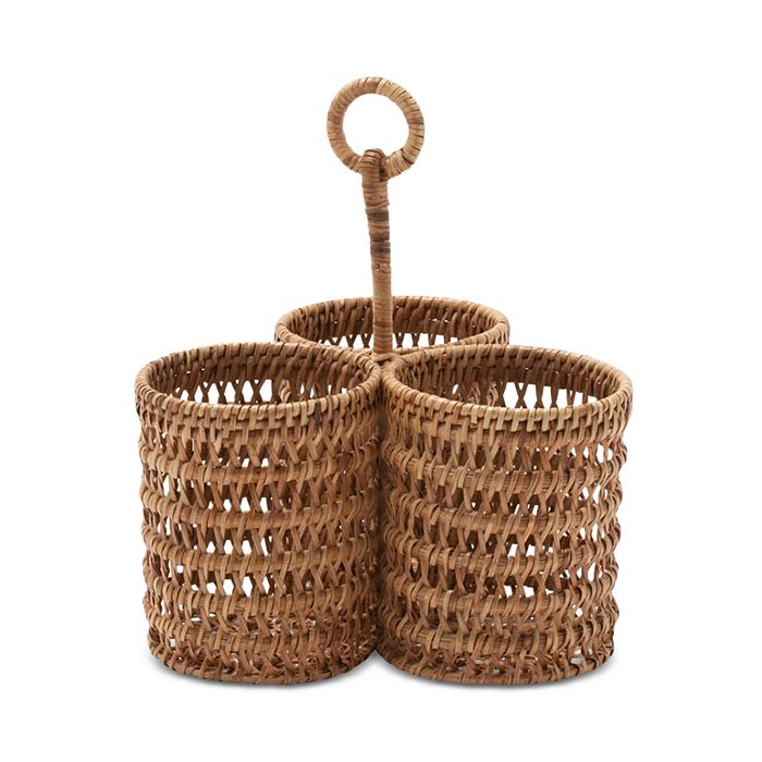 Blue Pheasant Carly Rattan Wine Holder | Bloomingdale's