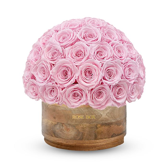 Rose Box NYC Rustic 80 Rose Half Ball Arrangement | Bloomingdale's