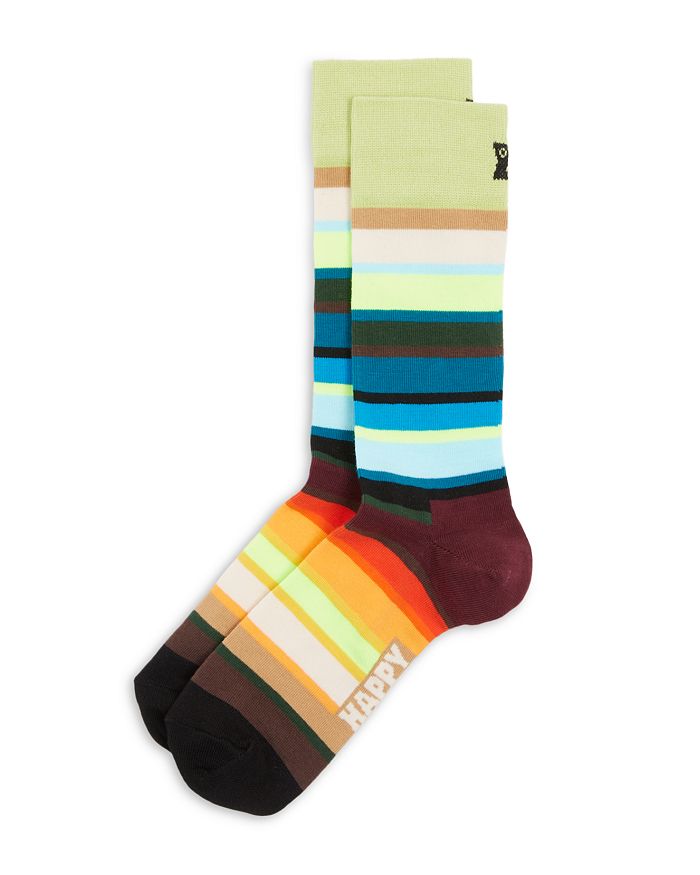 Happy Socks Striped Crew Socks | Bloomingdale's
