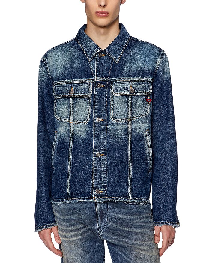 Diesel D-BARCY-S Denim Trucker Jacket | Bloomingdale's