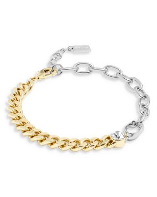 COACH Signature Mixed Chain Link Bracelet | Bloomingdale's