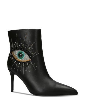 KURT GEIGER LONDON Women's Belgravia Pointed Toe Evil Eye High Heel ...