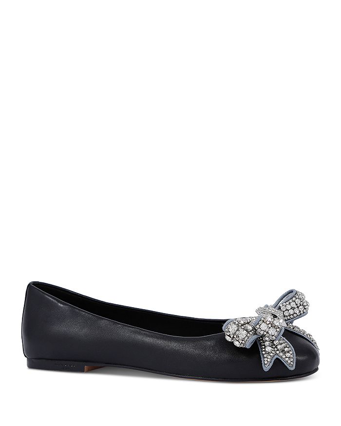 KURT GEIGER LONDON Women's Bow Ballerina Flats | Bloomingdale's