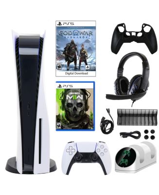 SONY PS5 GOW: Ragnarok Console with Modern Warefare II Game and ...