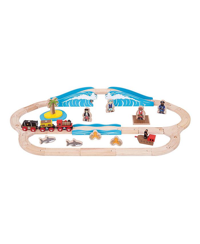 Bigjigs Rail Pirate Train Set - Ages 3+ | Bloomingdale's