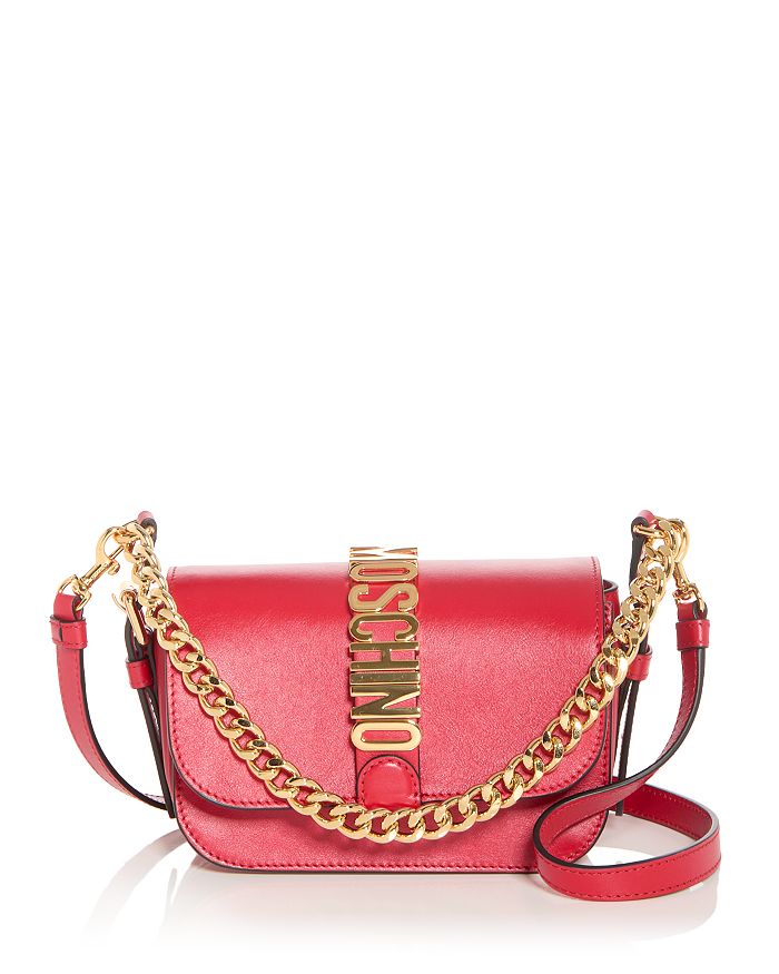 Moschino Leather Shoulder Bag | Bloomingdale's