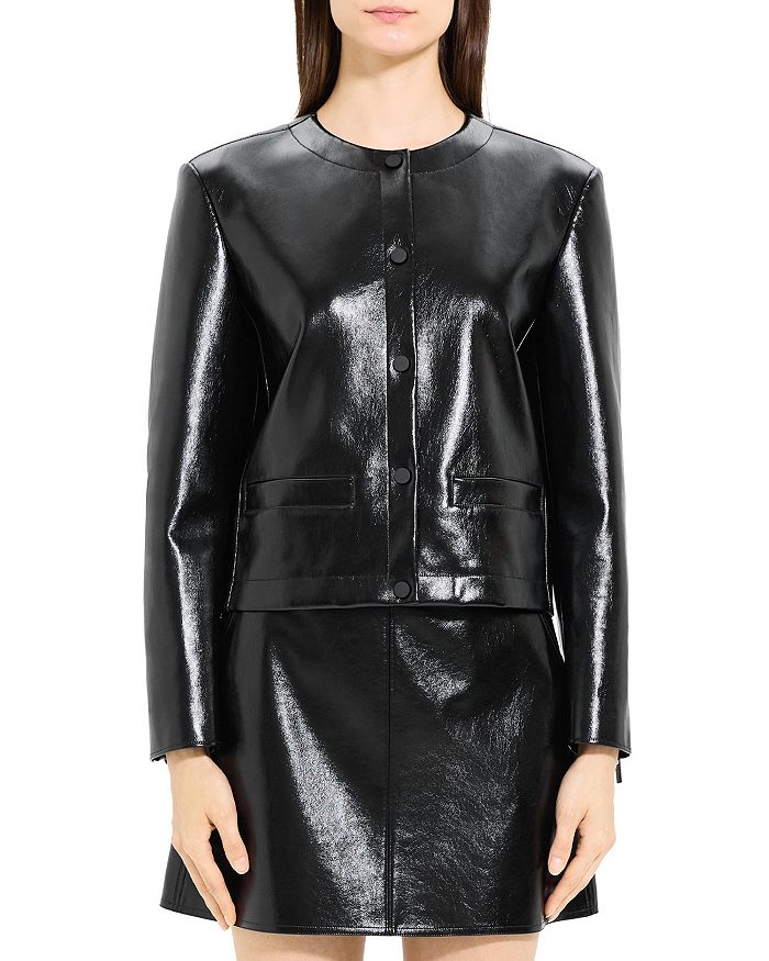 Theory Cropped Jacket | Bloomingdale's