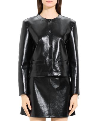 Theory Cropped Jacket | Bloomingdale's Women