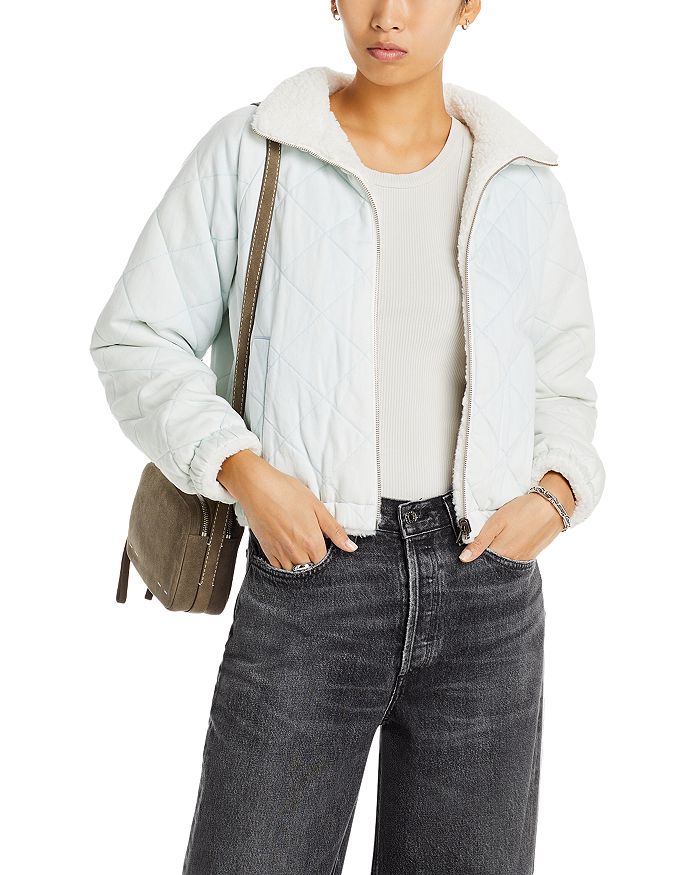 Bella Dahl Skye Reversible Quilted Zip Jacket | Bloomingdale's