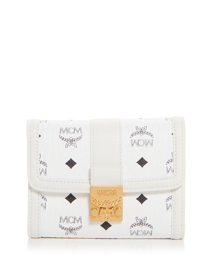 MCM Tracy Small Visetos Trifold Wallet | Bloomingdale's