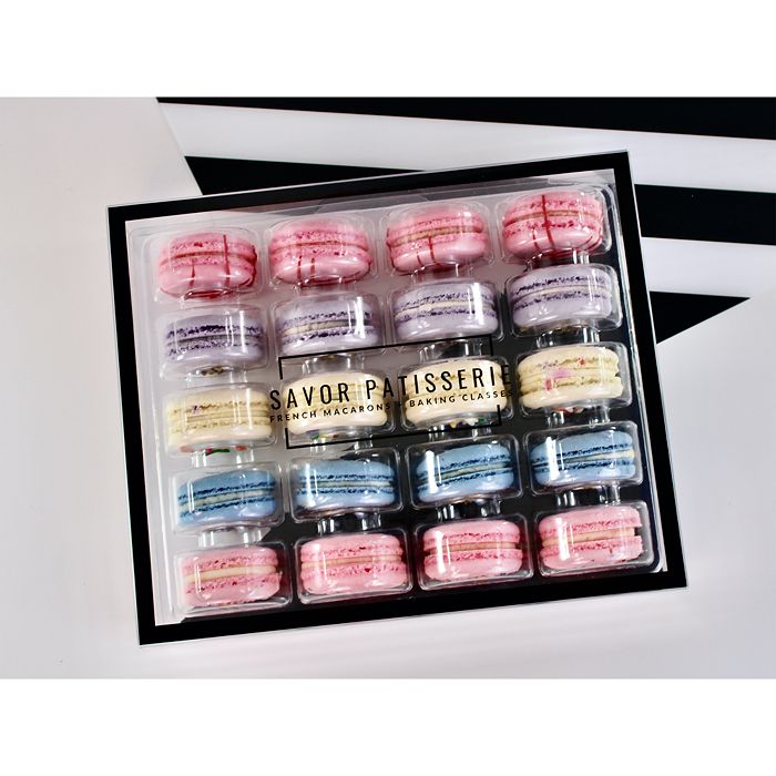 Savor Patisserie Unicorn French Macarons Gift Box, 20 Piece ...