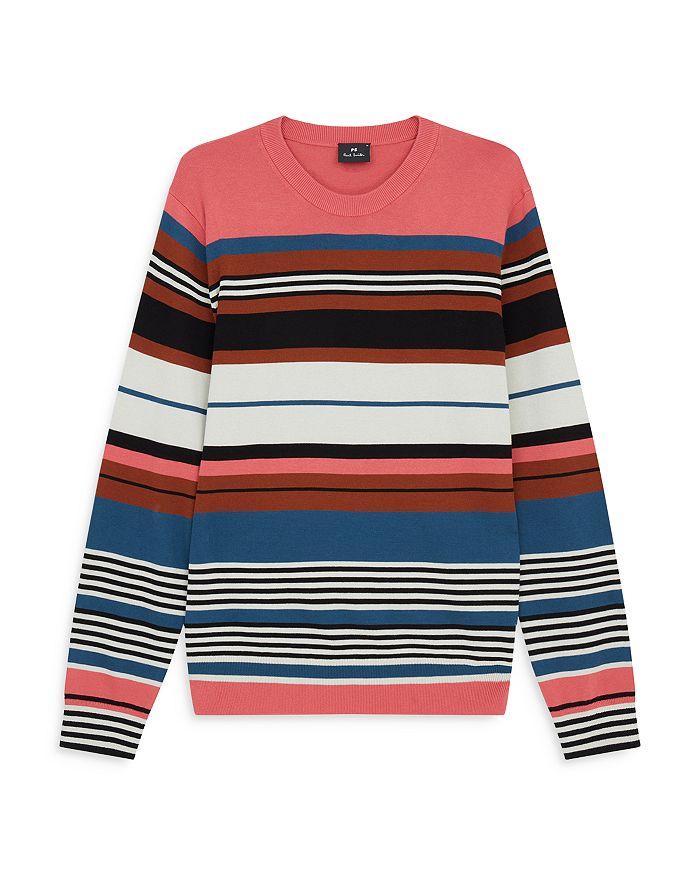 PS Paul Smith Striped Crewneck Sweater | Bloomingdale's