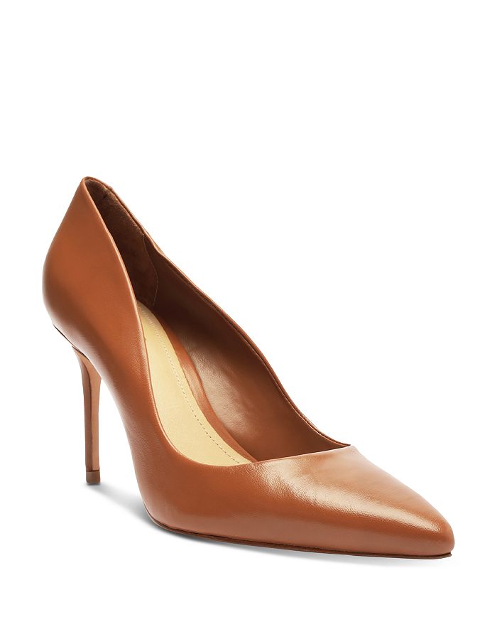 SCHUTZ Women's Lou Lo Pointed Toe High Heel Pumps | Bloomingdale's