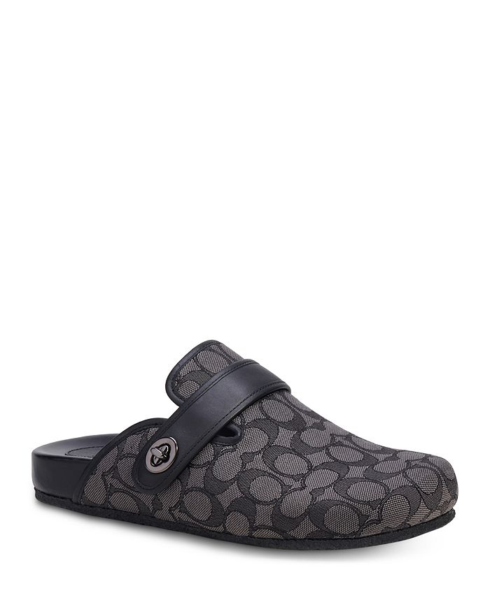 COACH Men's Signature Clog Slides | Bloomingdale's