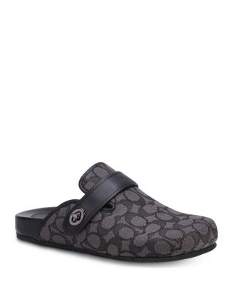 COACH Men's Signature Clog Slides | Bloomingdale's