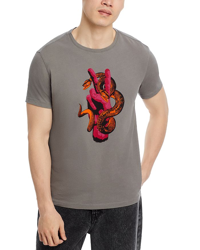 John Varvatos Peace Snake Graphic Tee | Bloomingdale's