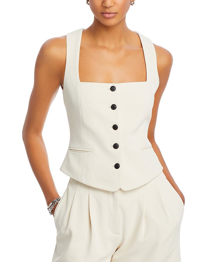 rag & bone Mariana Twill Vest Top | Bloomingdale's