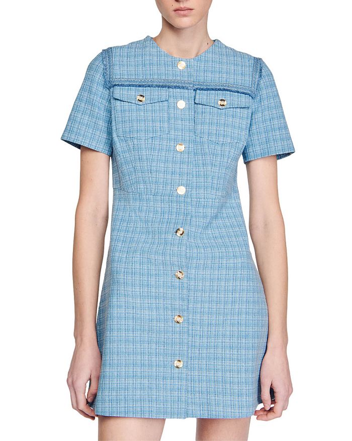 Sandro Tweed Narissa Dress | Bloomingdale's
