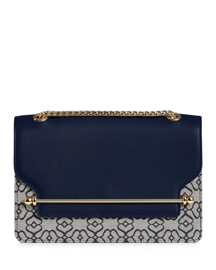 Strathberry East/West Monogram Jacquard Crossbody | Bloomingdale's