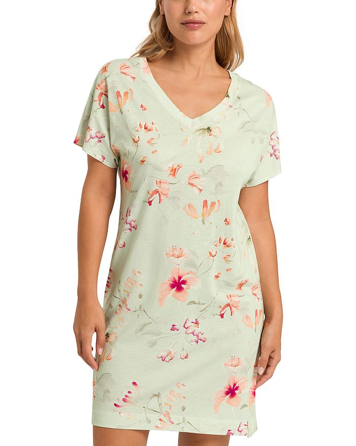 Hanro Sleep & Lounge Floral Nightgown | Bloomingdale's