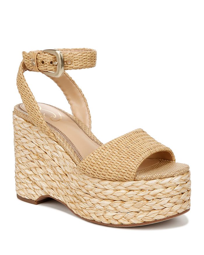 Sam Edelman Women's April Espadrille Wedge Platform Sandals ...