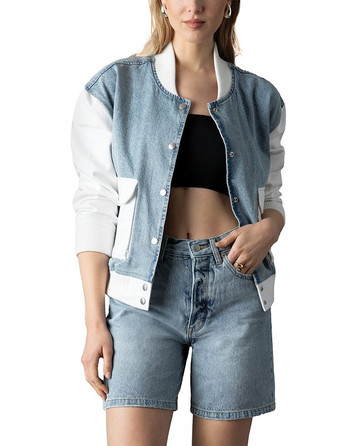Blue Revival Admiral Mixed Media Jacket | Bloomingdale's