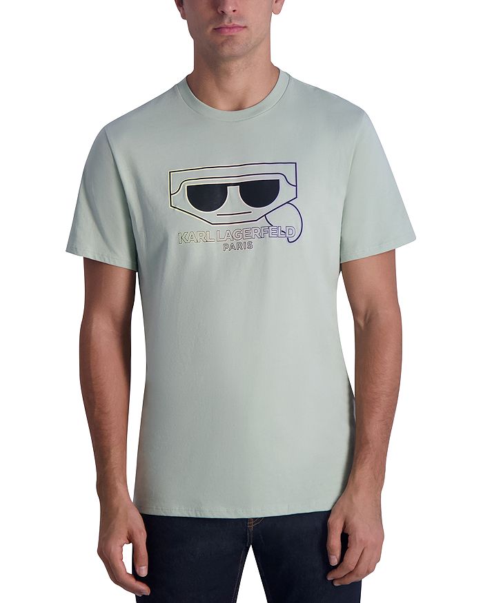 KARL LAGERFELD PARIS Kocktail Karl Logo Graphic Tee | Bloomingdale's