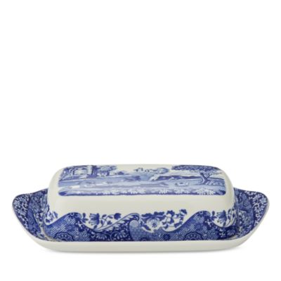 Click here for Spode Blue Italian Covered Butter Dish prices