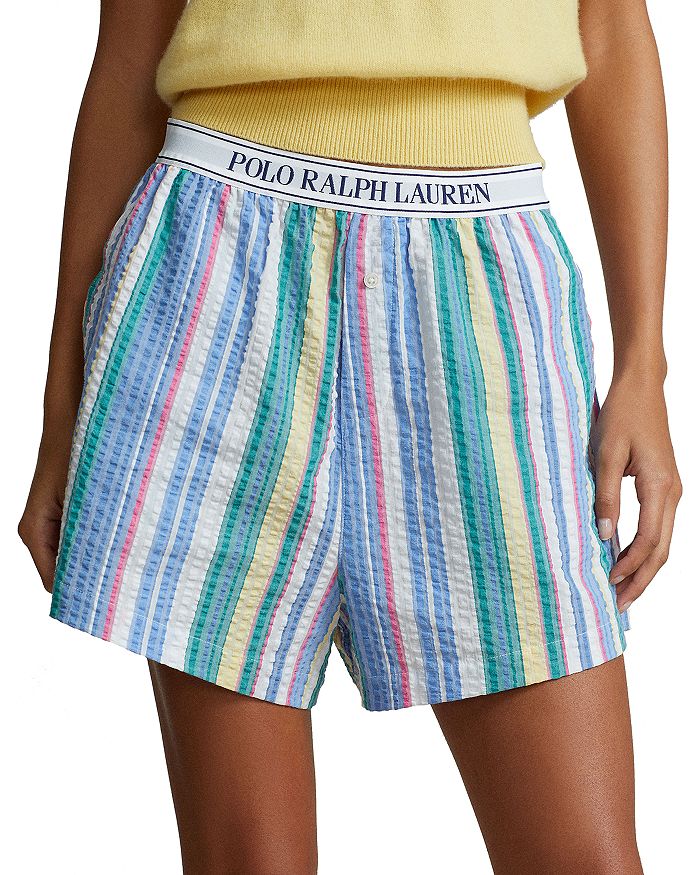 Polo Ralph Lauren Striped Seersucker Boxer Shorts Bloomingdale S