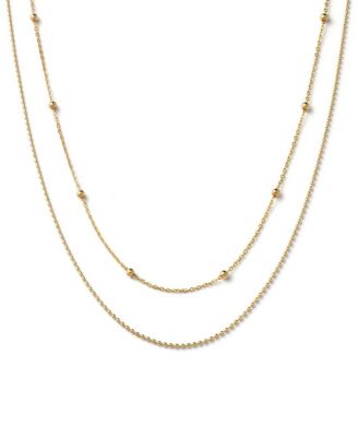 Ana Luisa 10K Gold Bead Chain Set | Bloomingdale's