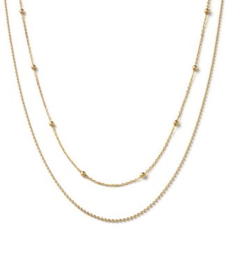 Ana Luisa 10K Gold Bead Chain Set | Bloomingdale's