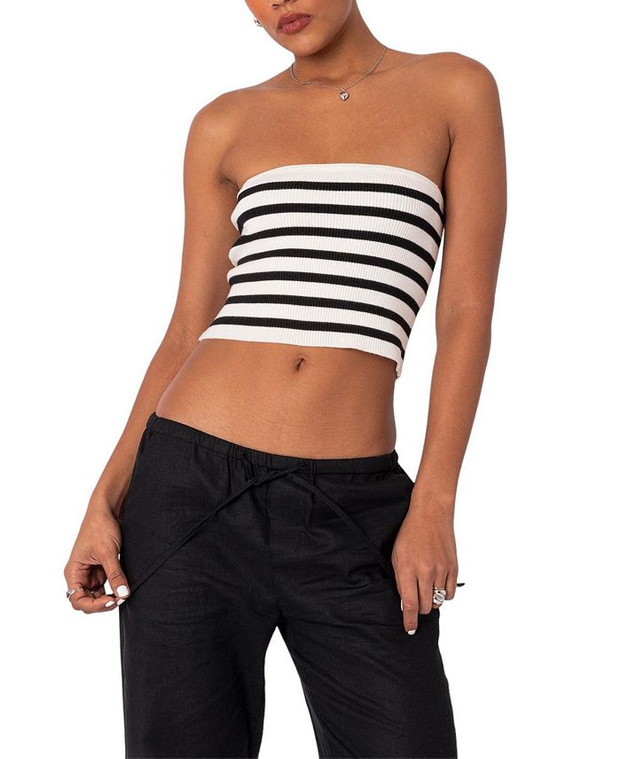 Edikted Lexi Ribbed Tube Top | Bloomingdale's