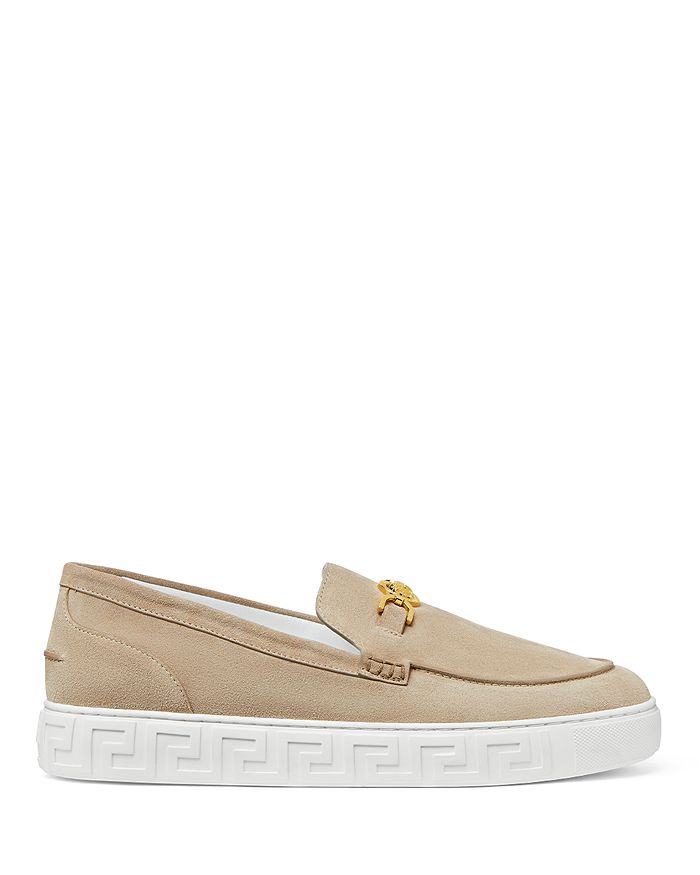 Versace Suede Hybrid Loafers | Bloomingdale's