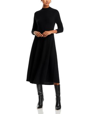 Click here for C by Bloomingdales Cashmere Mock Neck Dress - Excl... prices