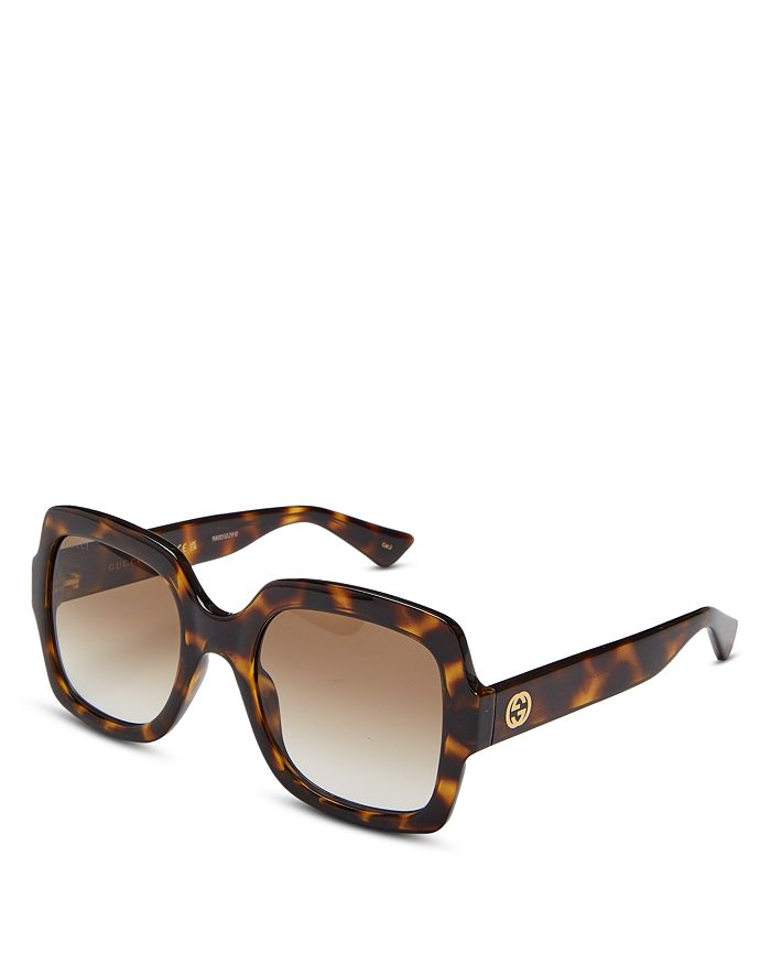 Gucci Square Sunglasses, 54mm | Bloomingdale's