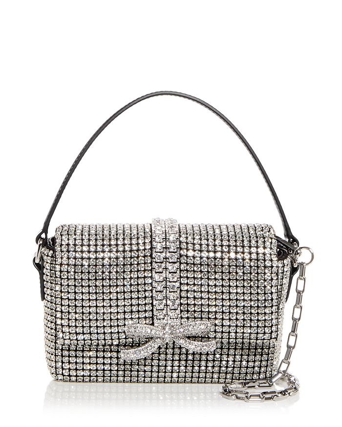 Self-Portrait Chainmail Micro Shoulder Bag | Bloomingdale's
