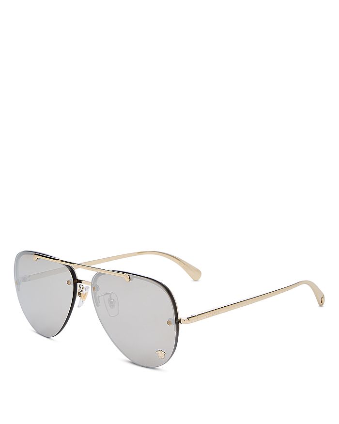 Versace Aviator Sunglasses, 60mm | Bloomingdale's