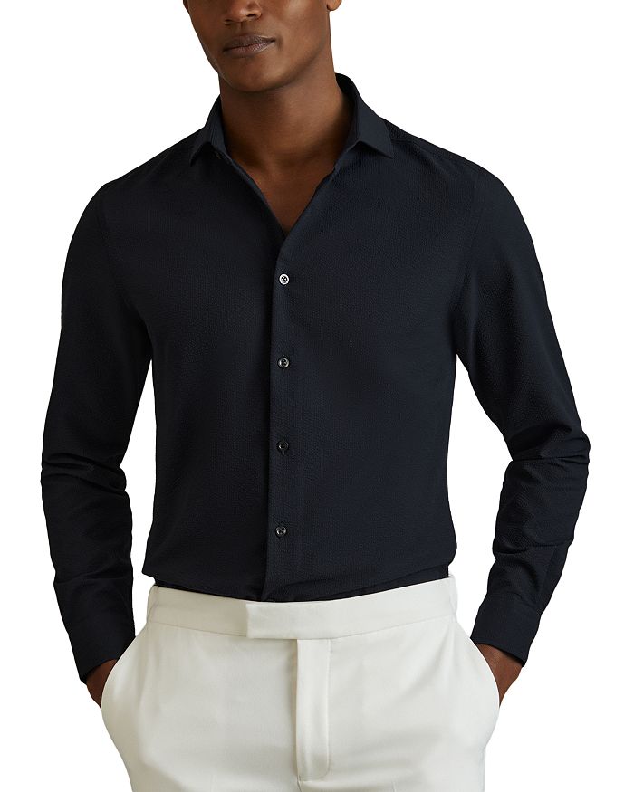 REISS Spring Regular Fit Shirt | Bloomingdale's