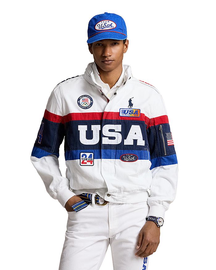 Polo Ralph Lauren Team USA Closing Ceremony Racing Jacket | Bloomingdale's