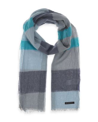 Bugatti Cotton Color Blocked Stripe Scarf | Bloomingdale's