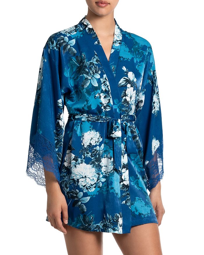 In Bloom by Jonquil Rosalia Satin Robe | Bloomingdale's