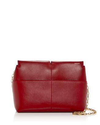 Burberry Snip Chain Leather Crossbody Bag | Bloomingdale's