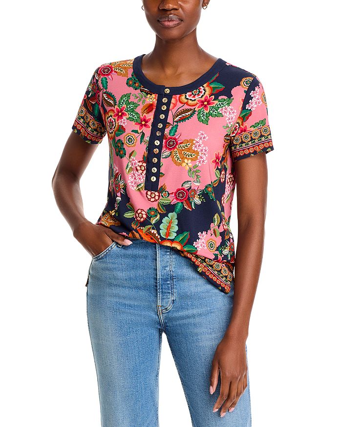 Johnny Was The Janie Favorite Printed Tee | Bloomingdale's