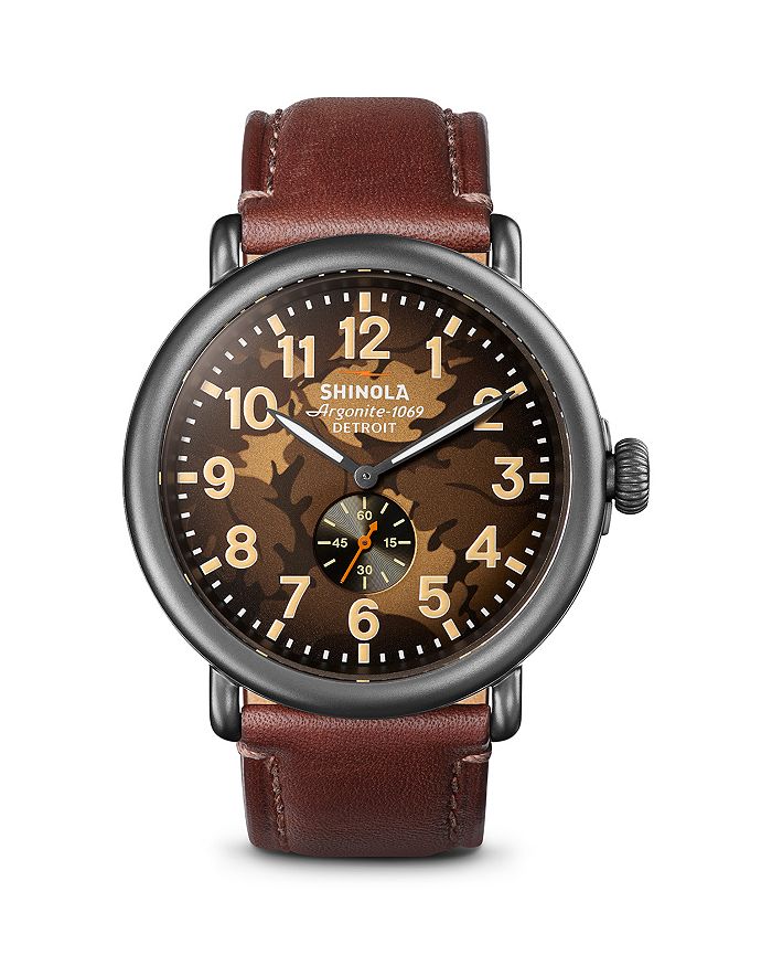 Shinola Runwell Watch, 47mm | Bloomingdale's
